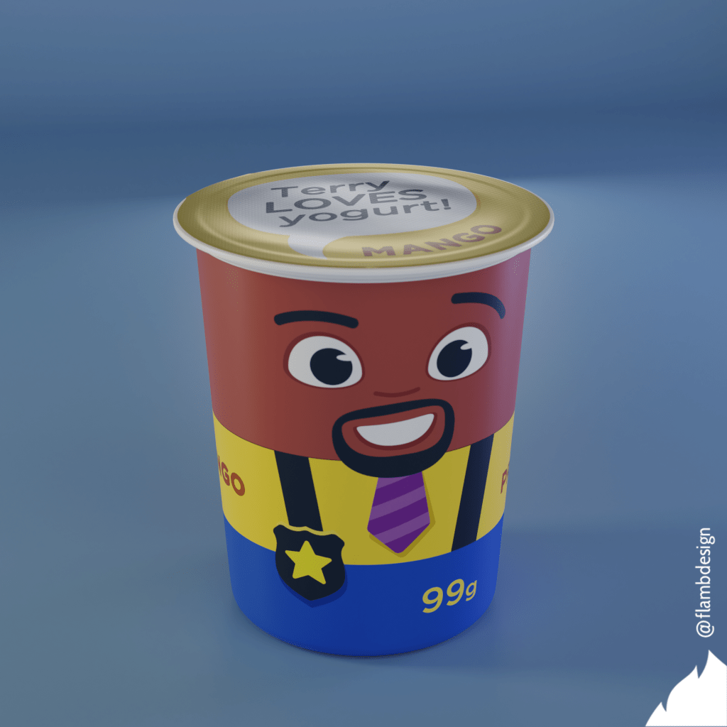 Terry LOVES yogurt! – FLAMB by Flavio Cordeiro