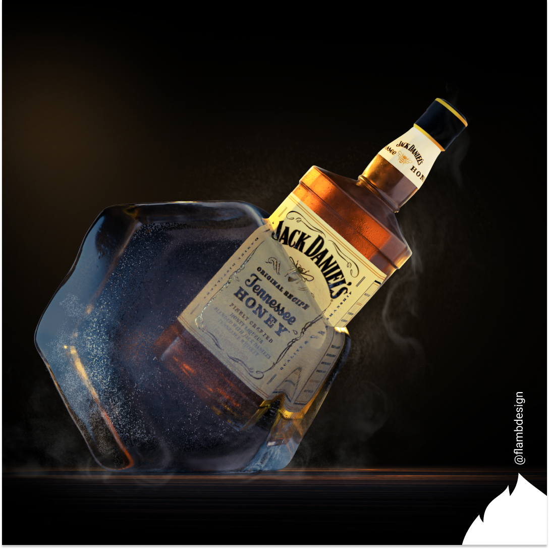 Jack Daniel’s Honey – Full CGI – Flavio Cordeiro